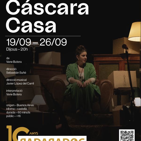Coraza Cáscara Casa - Vane Butera | La Badabadoc, teatro de proximidad